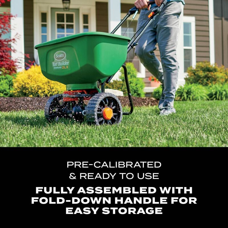 Scotts Turf Builder Edgeguard Dlx Broadcast Spreader Scotts